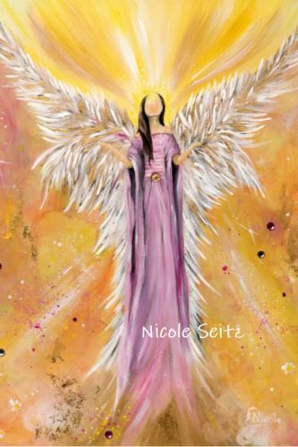 Herzenszauberwelt-Lädchen - Poster "Engel der Dankbarkeit", Nicole Seitz