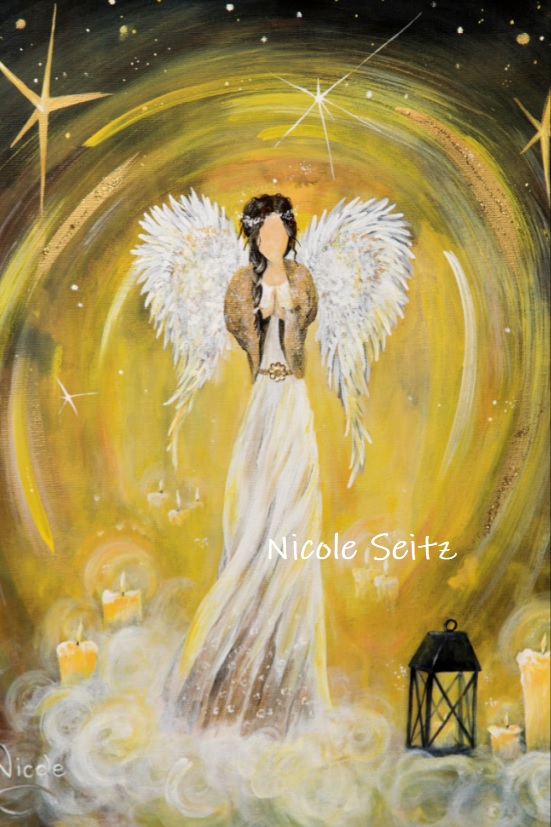 Herzenszauberwelt-Lädchen - Poster * Engel der Stille * 20 x 30 cm